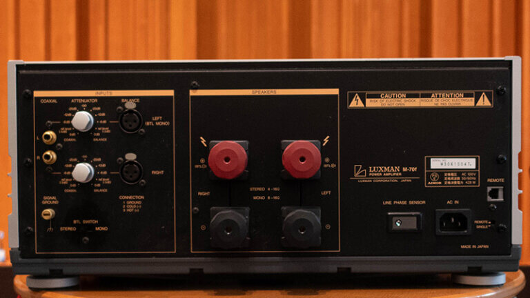 中古入荷 : LUXMAN M-70f【売約済】 - 四日市ムセン